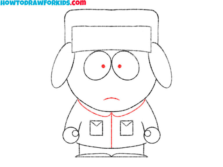 How to Draw Kyle Broflovski - Easy Drawing Tutorial For Kids