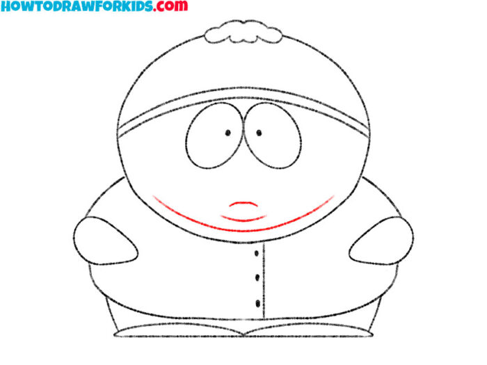 How to Draw Eric Cartman - Easy Drawing Tutorial For Kids
