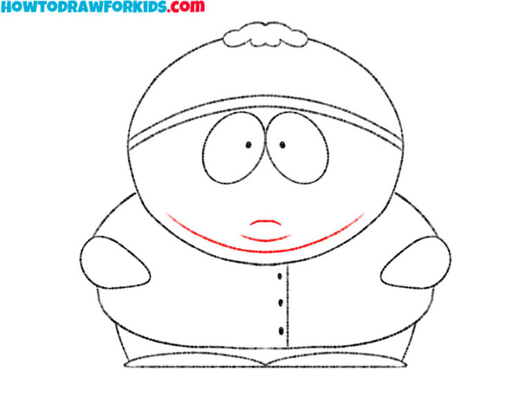 How to Draw Eric Cartman - Easy Drawing Tutorial For Kids