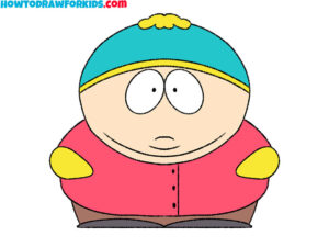 How to Draw Eric Cartman - Easy Drawing Tutorial For Kids