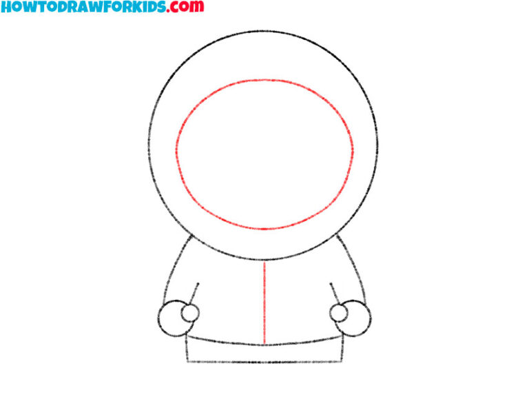 How to Draw Kenny - Easy Drawing Tutorial For Kids