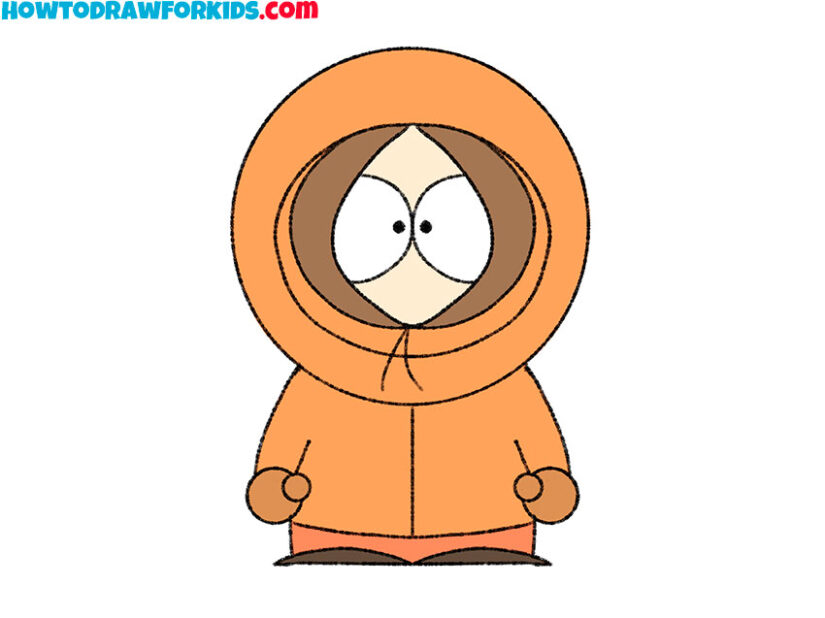 How to Draw Kenny - Easy Drawing Tutorial For Kids