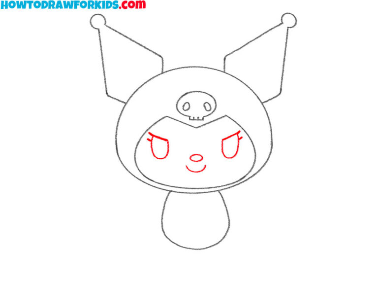 How to Draw Kuromi - Easy Drawing Tutorial For Kids