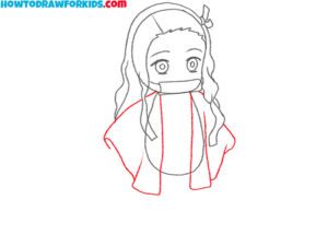 How to Draw Nezuko - Easy Drawing Tutorial For Kids