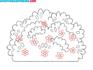 How to Draw a Shrub - Easy Drawing Tutorial For Kids
