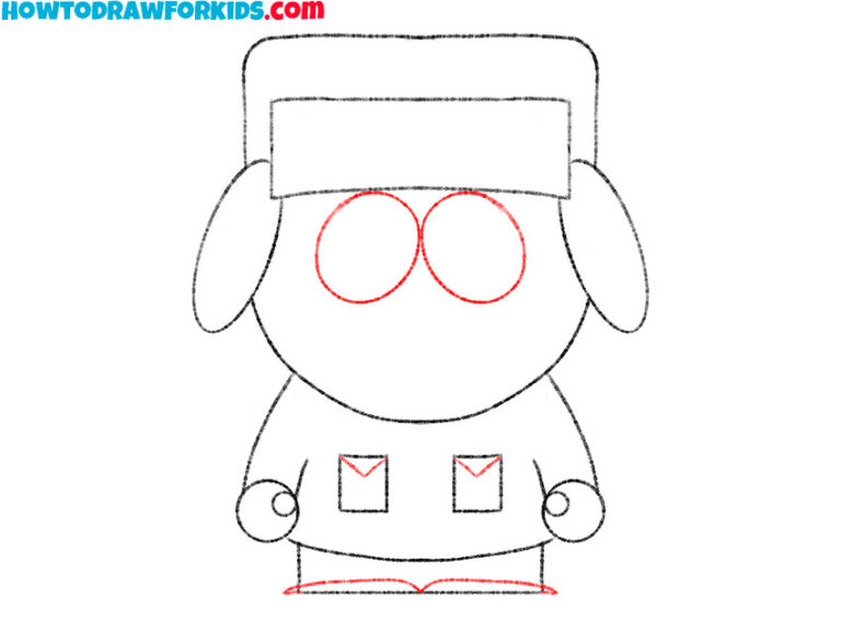 How to Draw Kyle Broflovski - Easy Drawing Tutorial For Kids