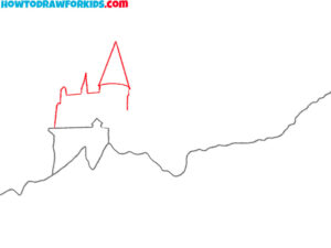 How to Draw Hogwarts - Easy Drawing Tutorial For Kids