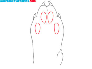 How to Draw a Wolf Paw - Easy Drawing Tutorial For Kids