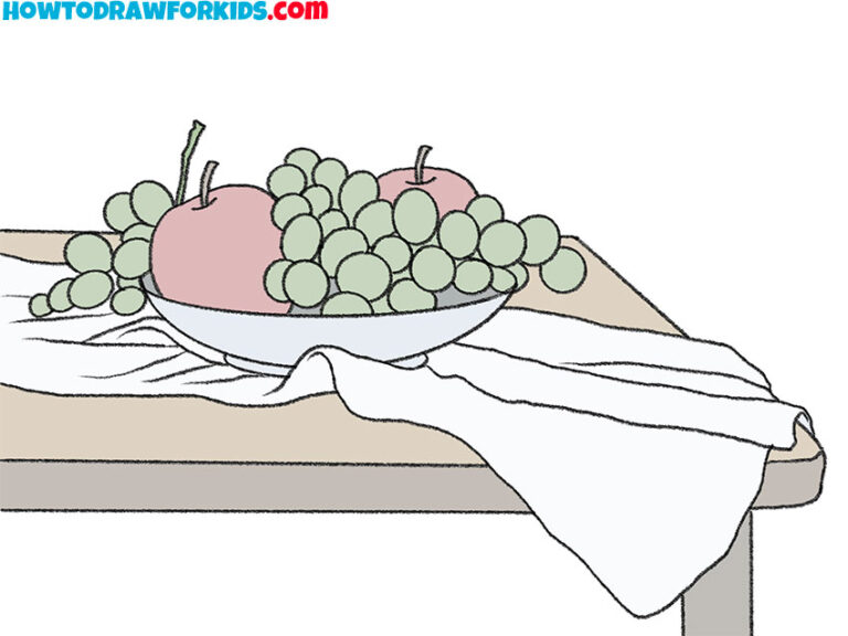 How to Draw Still Life - Easy Drawing Tutorial For Kids
