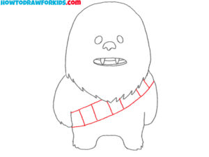 How to Draw Chewbacca - Easy Drawing Tutorial For Kids