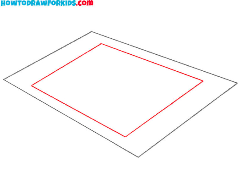 How to Draw a Carpet - Easy Drawing Tutorial For Kids