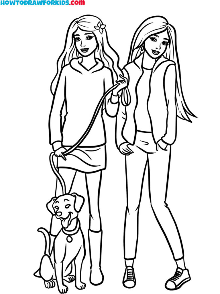 Barbie Coloring Pages - Free Printables
