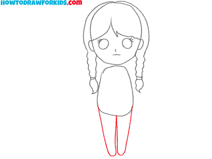 How to Draw Wednesday - Easy Drawing Tutorial For Kids