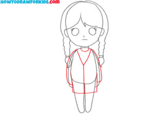 How to Draw Wednesday - Easy Drawing Tutorial For Kids