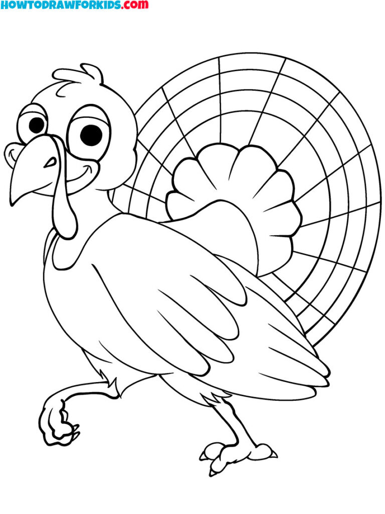 Turkey Coloring Pages - Free Printables