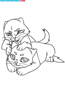 Cat Coloring Pages - Free Printables