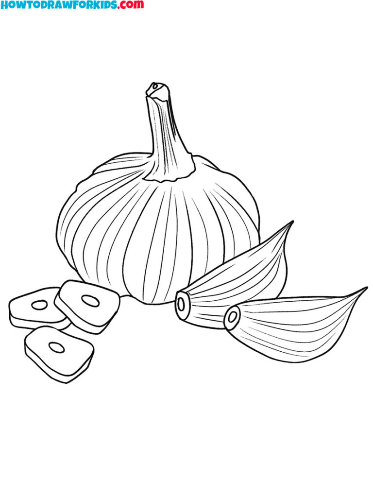 Vegetables Coloring Pages - Free Printables
