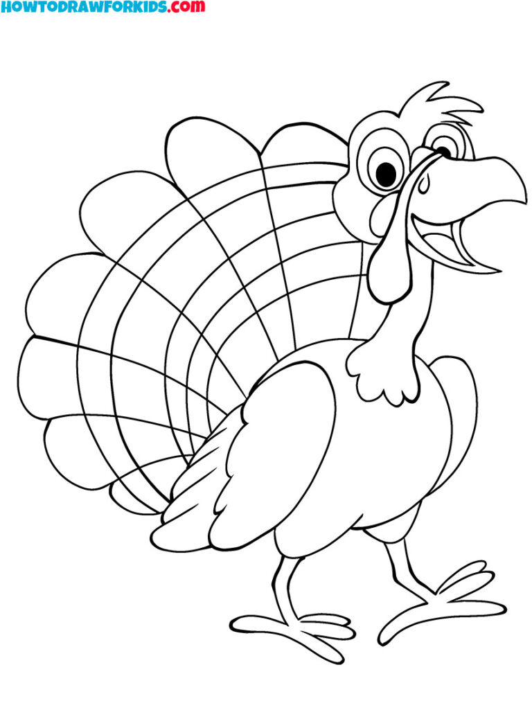 Turkey Coloring Pages - Free Printables