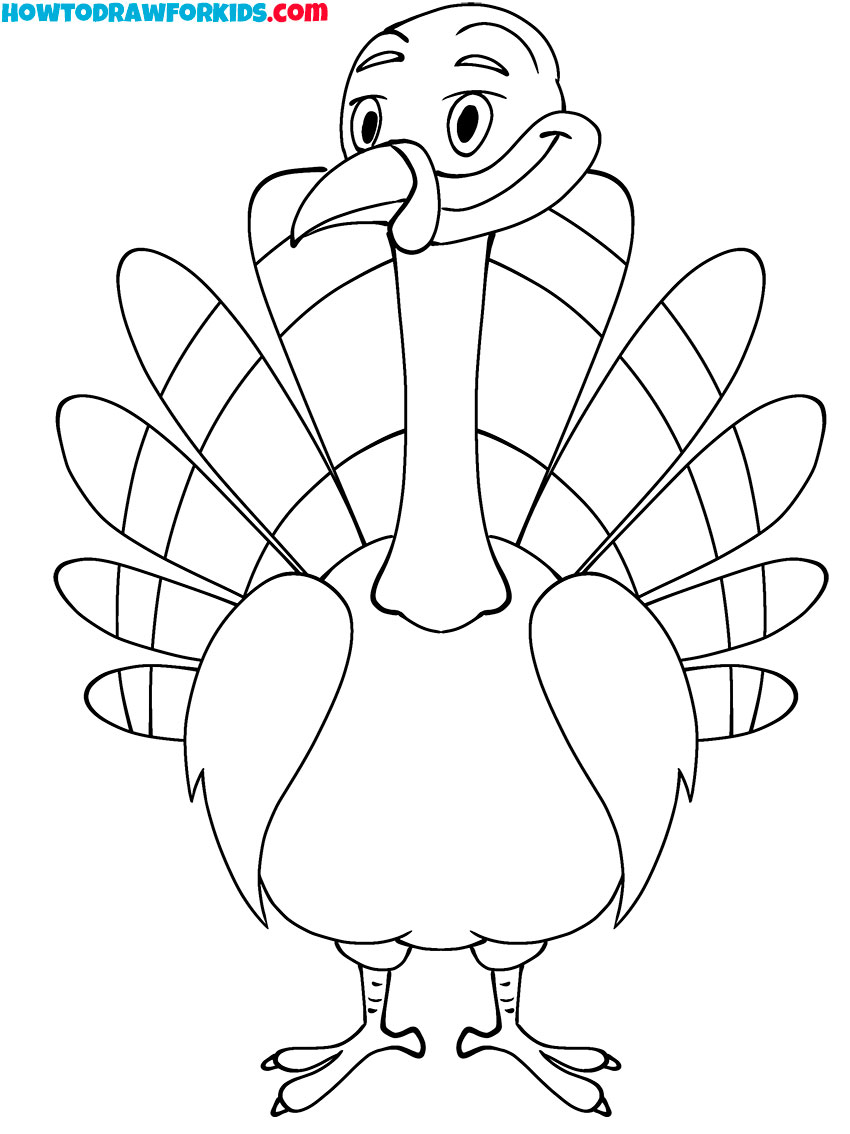 Turkey Coloring Pages - Free Printables