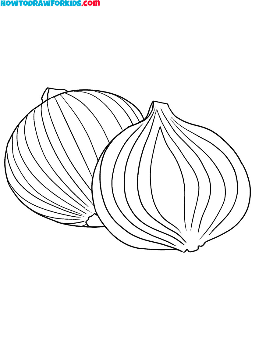 Vegetables Coloring Pages - Free Printables