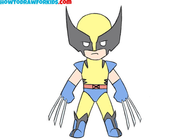 How to Draw X-Men - Easy Drawing Tutorial For Kids