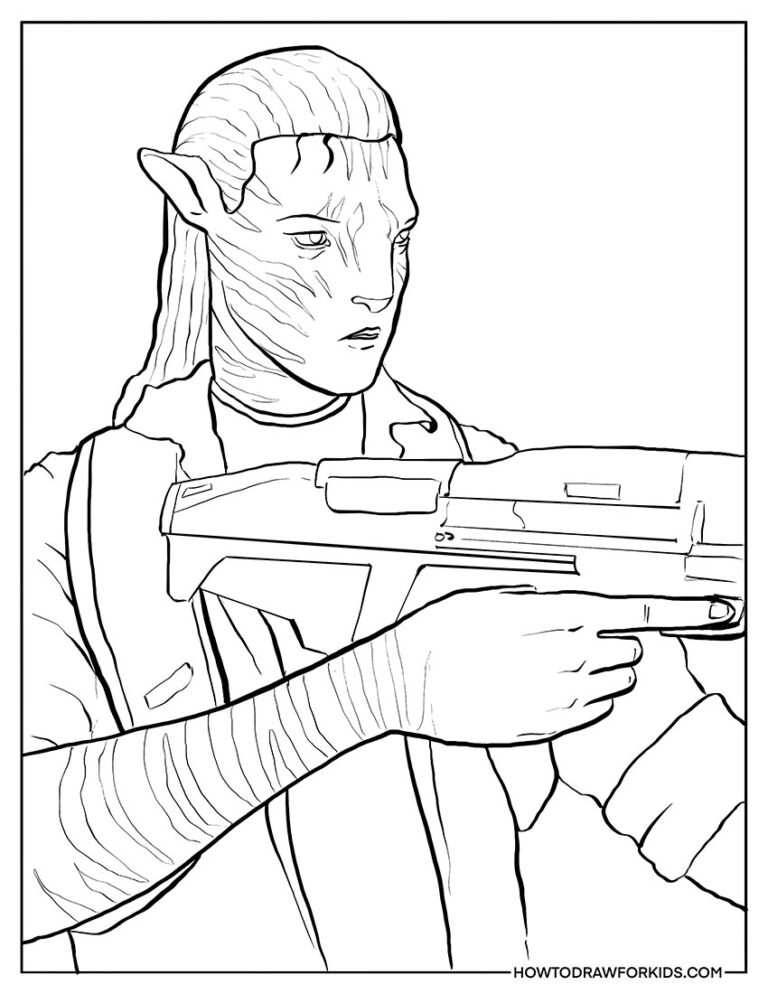 Avatar Coloring Pages - Free Printables