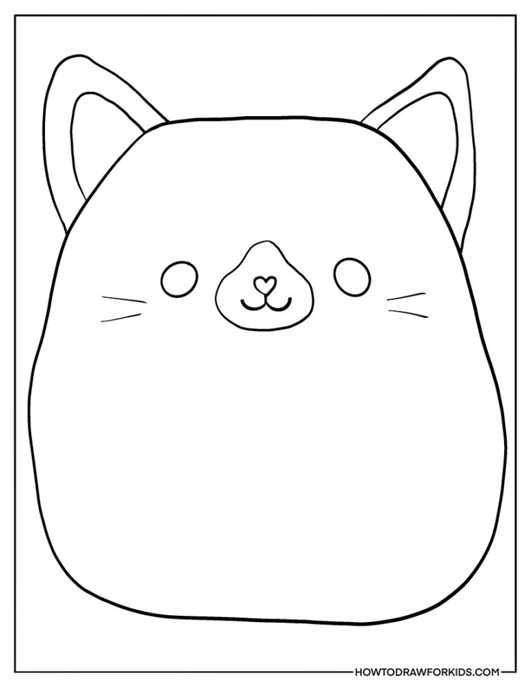 Squishmallow Coloring Pages - Free Printables