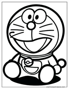 Doraemon Coloring Pages - Free Printables