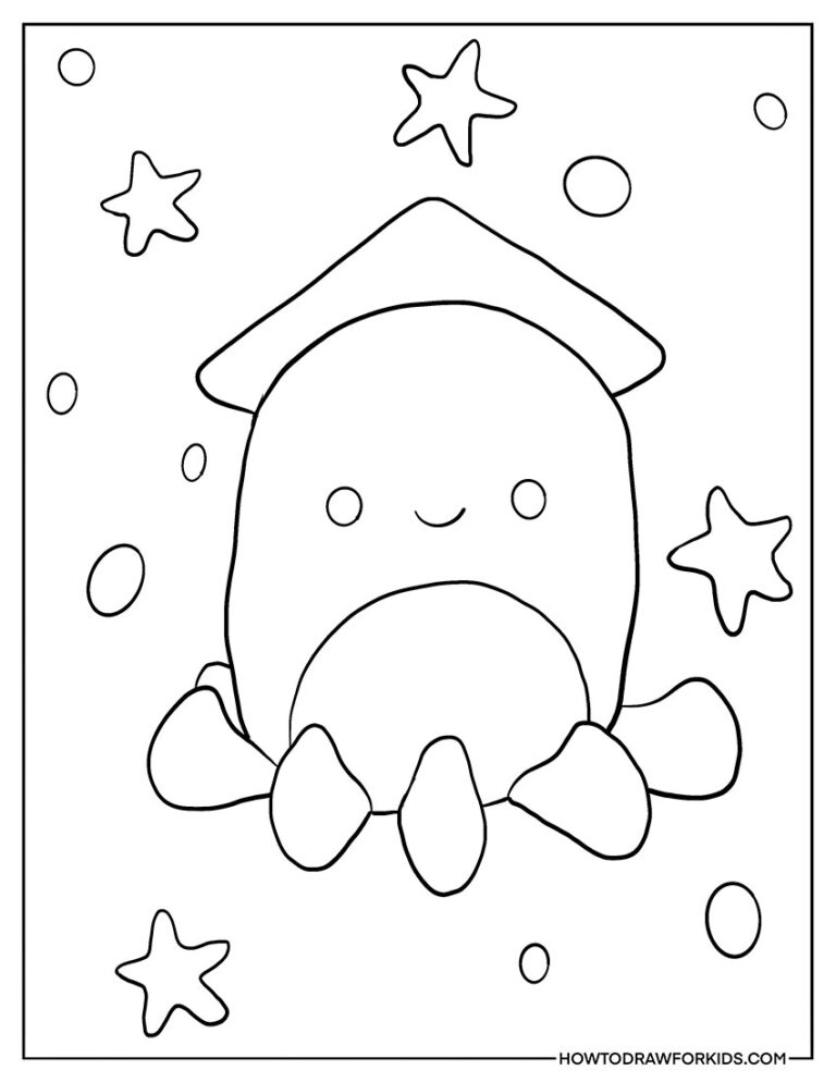 Squishmallow Coloring Pages - Free Printables