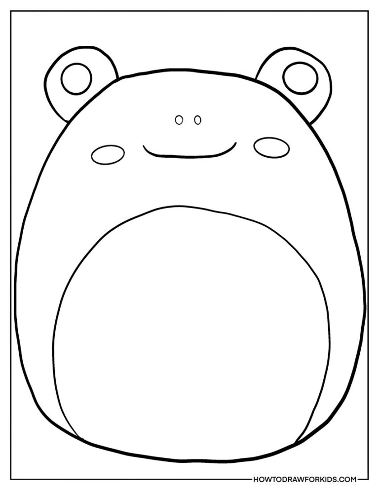 Squishmallow Coloring Pages - Free Printables
