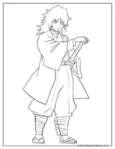 Demon Slayer Coloring Pages - Free Printables