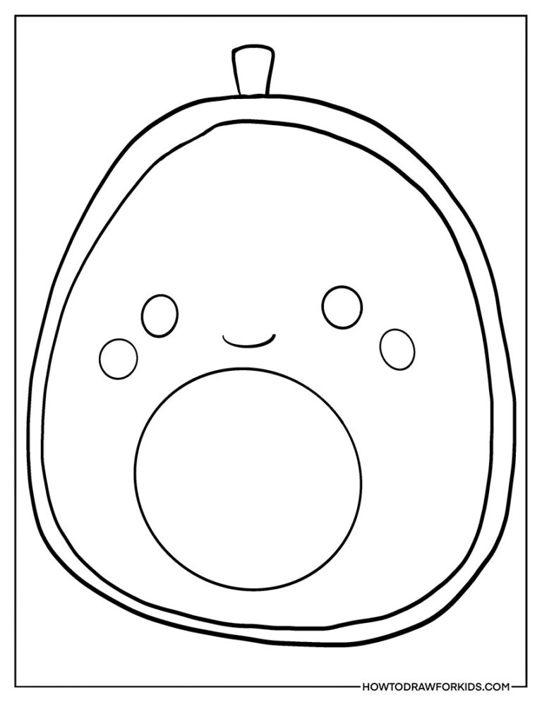 Squishmallow Coloring Pages - Free Printables