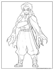 Demon Slayer Coloring Pages - Free Printables