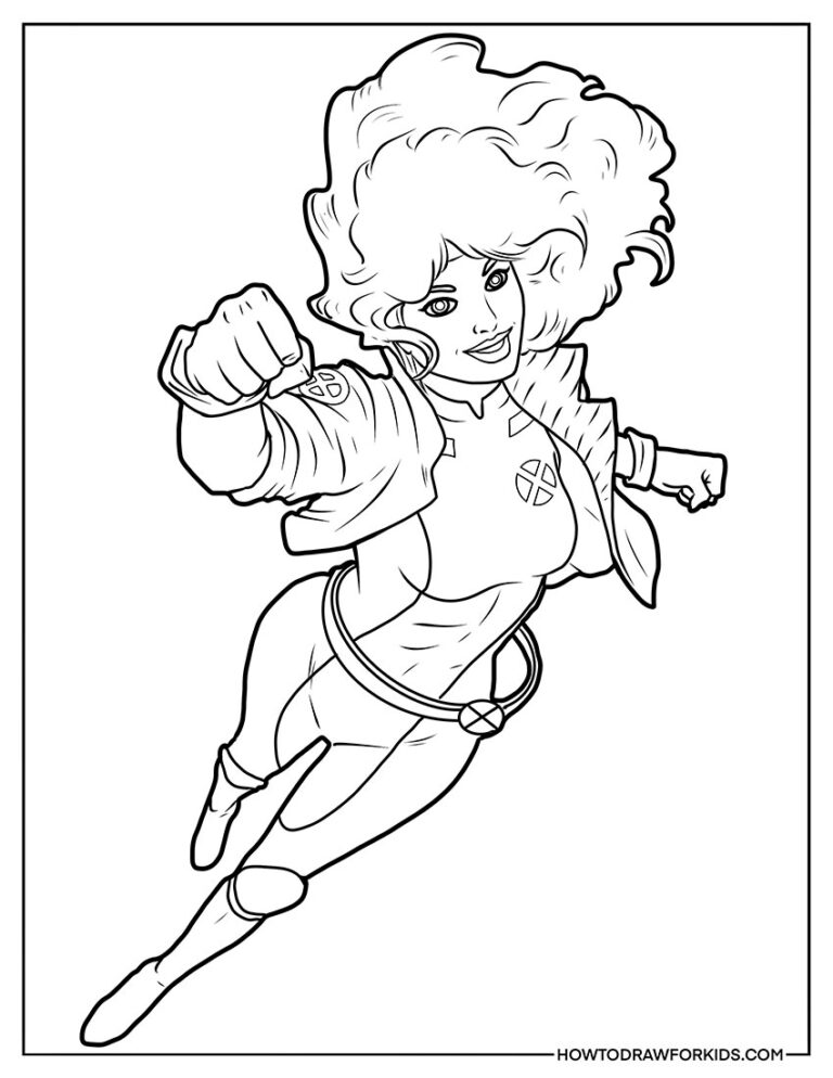 X-Men Coloring Pages - Free Printables