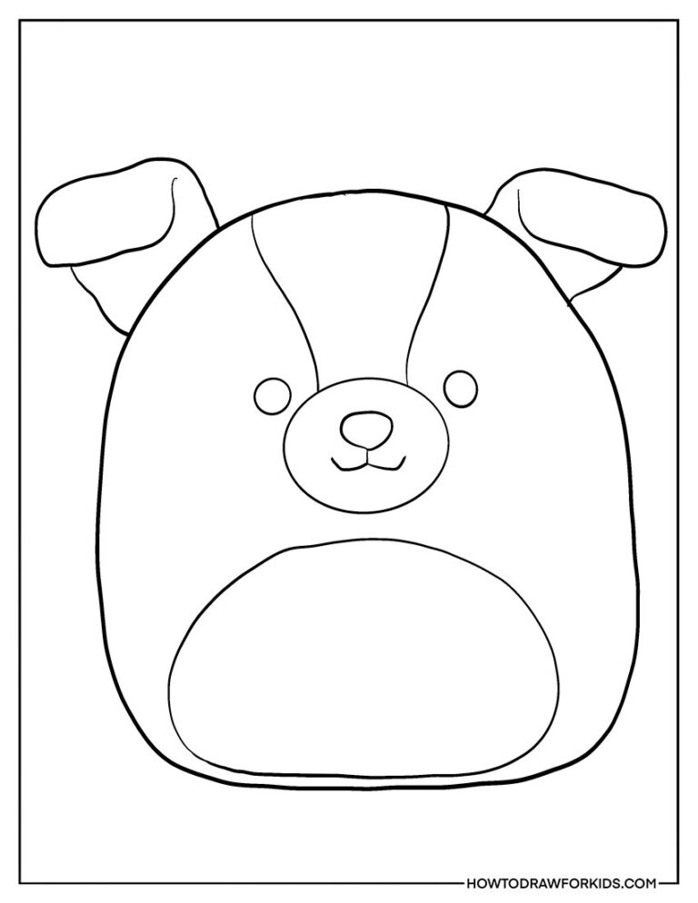 Squishmallow Coloring Pages - Free Printables