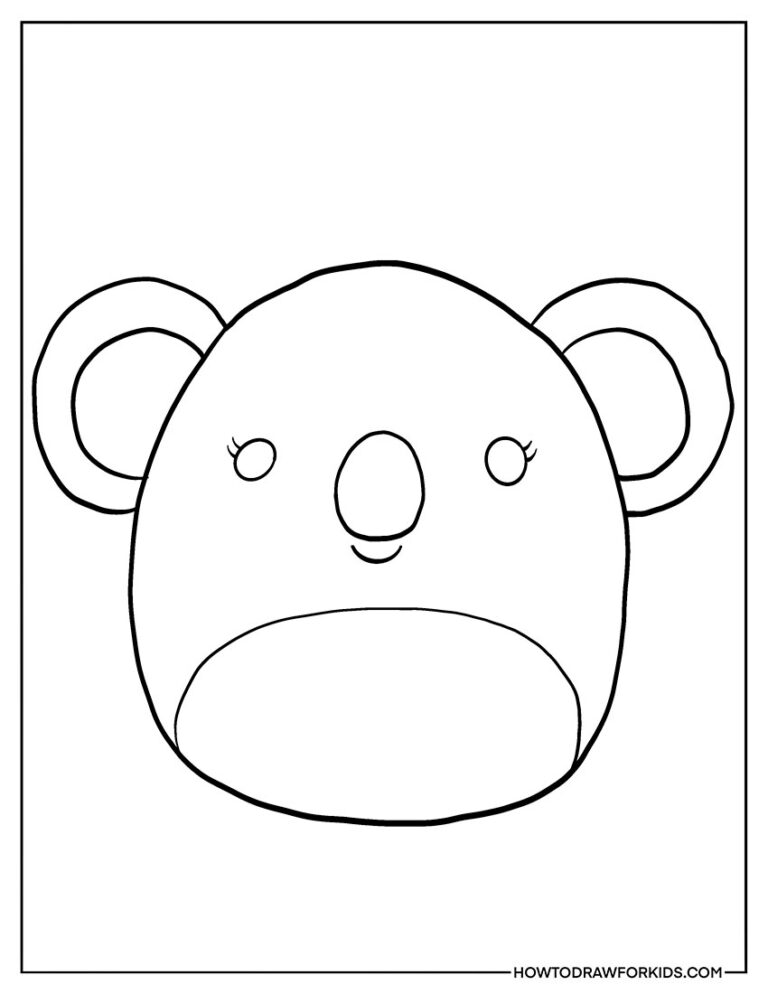 Squishmallow Coloring Pages - Free Printables