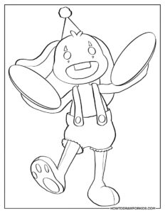 Bunzo Bunny Coloring Pages - Free Printables
