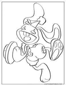 Bunzo Bunny Coloring Pages - Free Printables