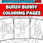 Bunzo Bunny Coloring Pages - Free Printables