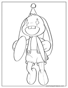 Bunzo Bunny Coloring Pages - Free Printables