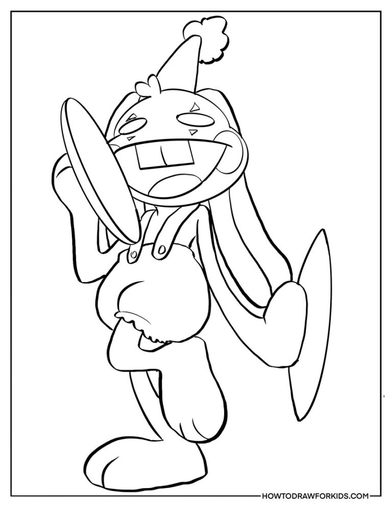 Bunzo Bunny Coloring Pages - Free Printables