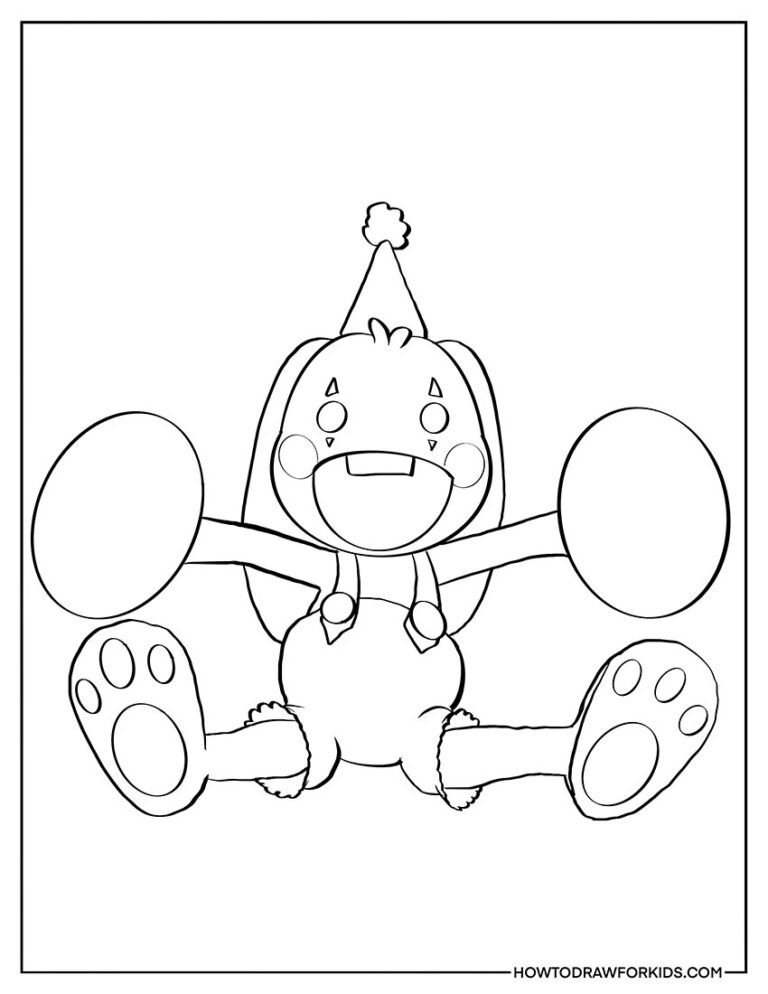 Bunzo Bunny Coloring Pages - Free Printables