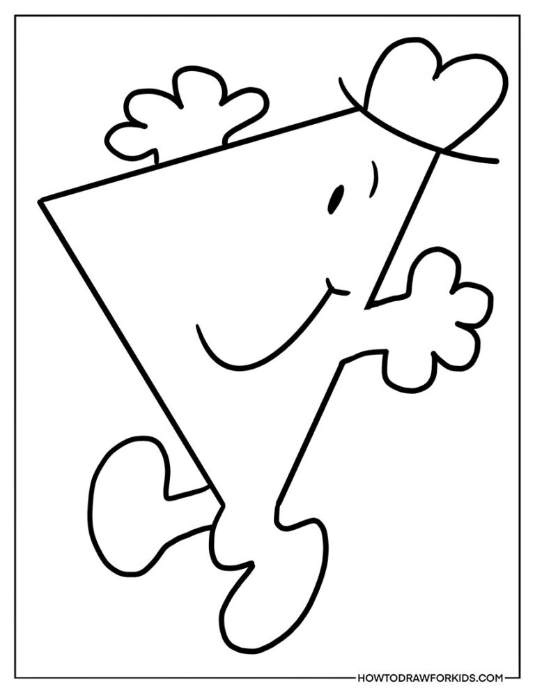 Mr.Men Coloring Pages - Free Printables