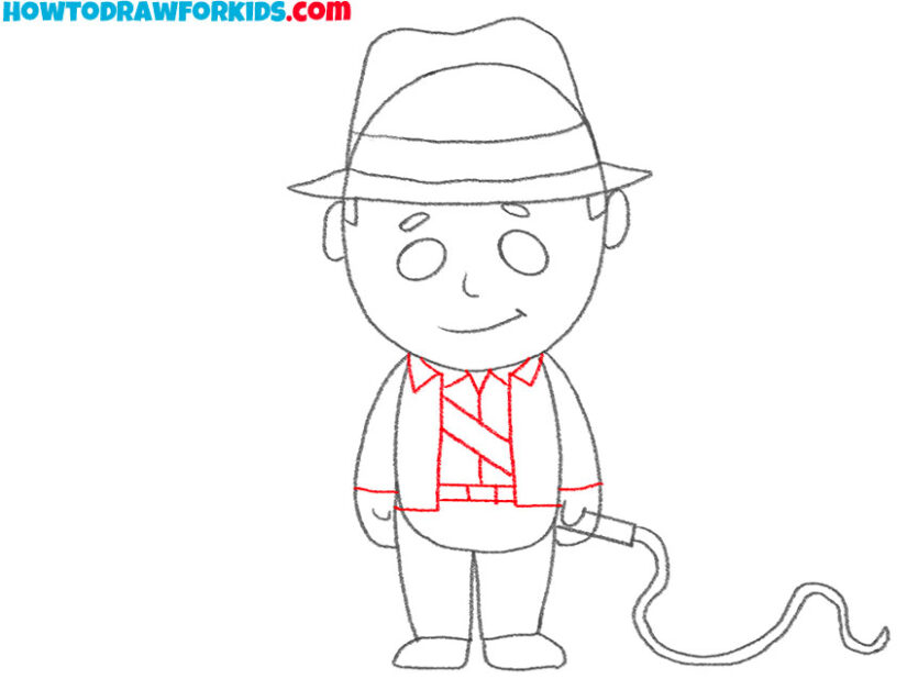 How to Draw Indiana Jones - Easy Drawing Tutorial For Kids