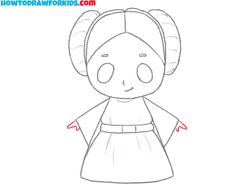 How to Draw Princess Leia - Easy Drawing Tutorial For Kids