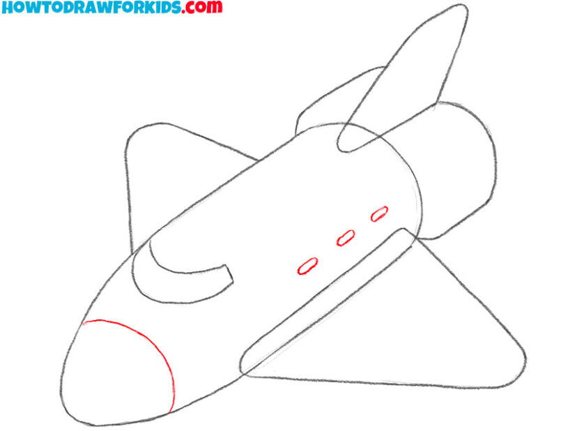 How to Draw a Space Shuttle - Easy Drawing Tutorial For Kids