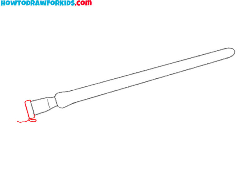 How to Draw a Duduk - Easy Drawing Tutorial For Kids