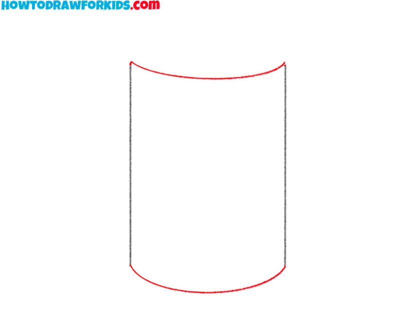 How to Draw a Can - Easy Drawing Tutorial For Kids