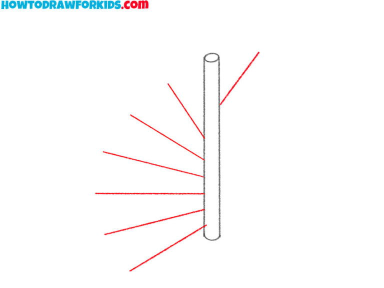 How to Draw a Spiral Staircase - Easy Drawing Tutorial For Kids