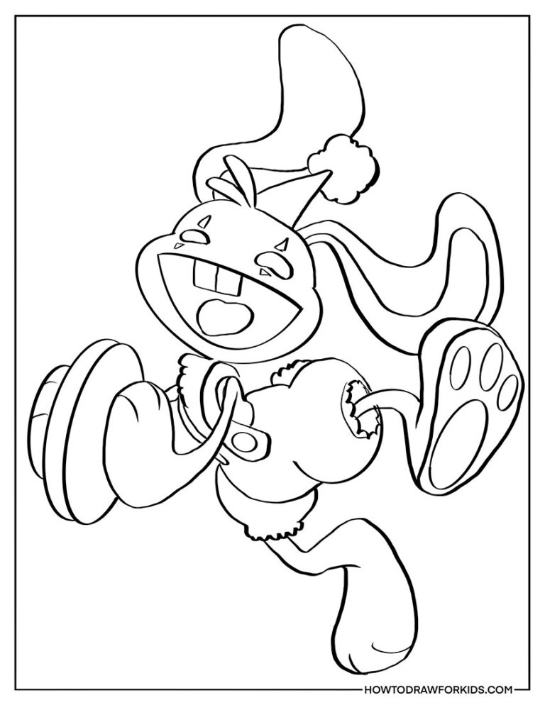 Bunzo Bunny Coloring Pages - Free Printables